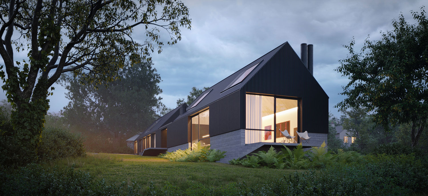 An authentic, sustainable home in the rural Devon landscape | Douglas ...